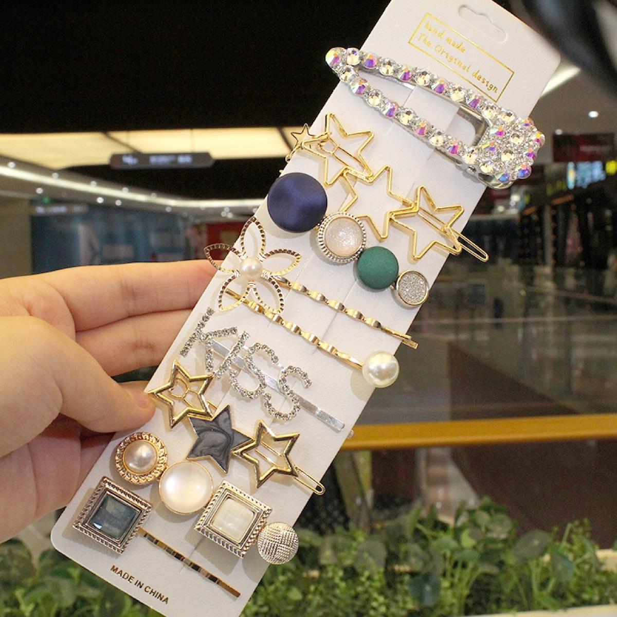 FASHION HAIR CLIPS SET HB035 - ACCESSORIES - DonaLoveHair