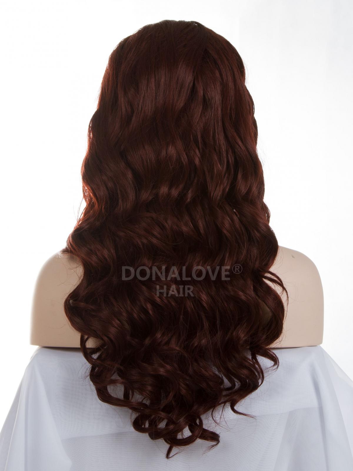 #35 mid back length Wavy Synthetic Lace Wig-SNY009 - SYNTHETIC WIGS ...